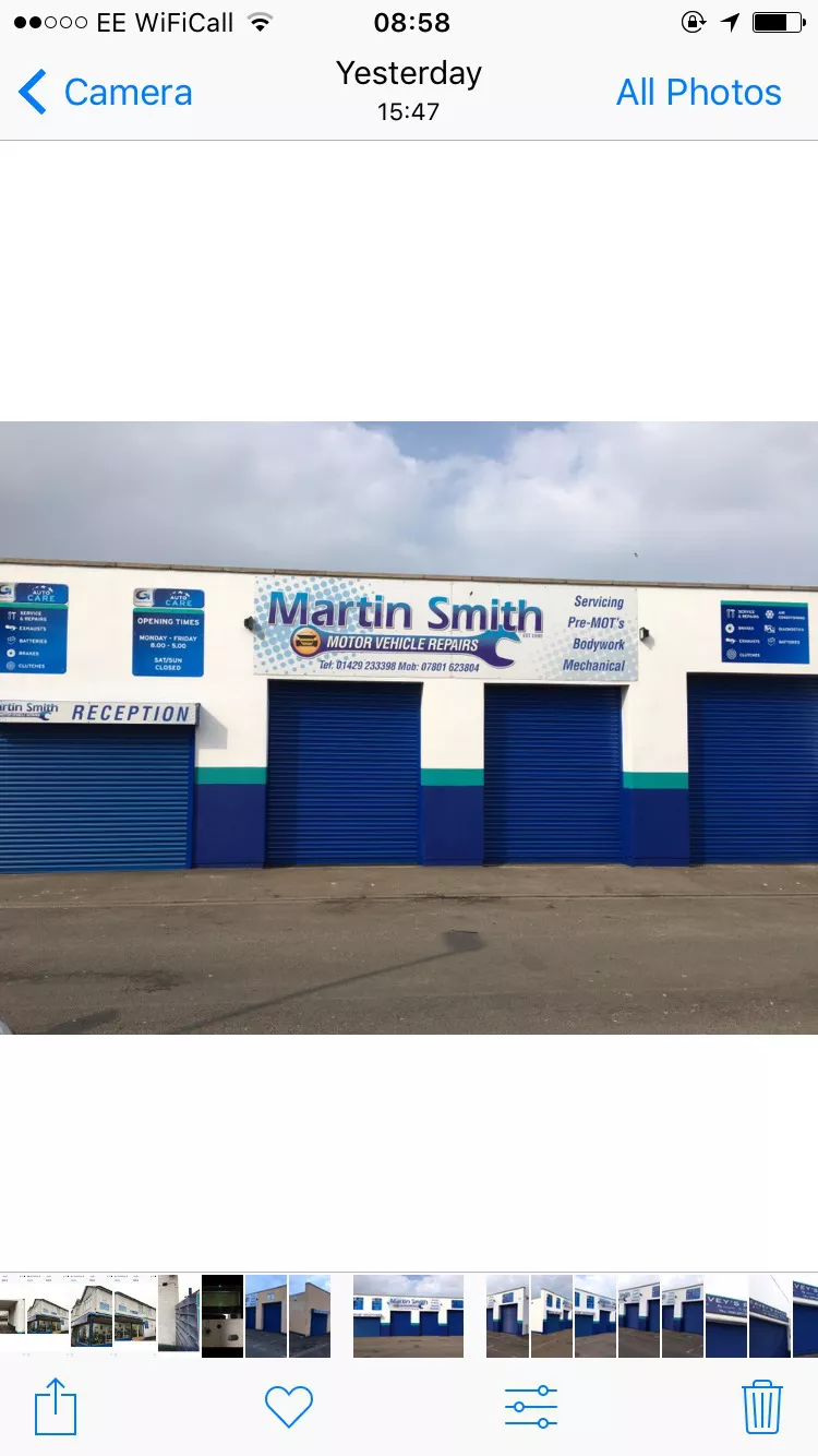 Approved Garages | MARTIN SMITH MOTOR VEHICLE REPAIRS