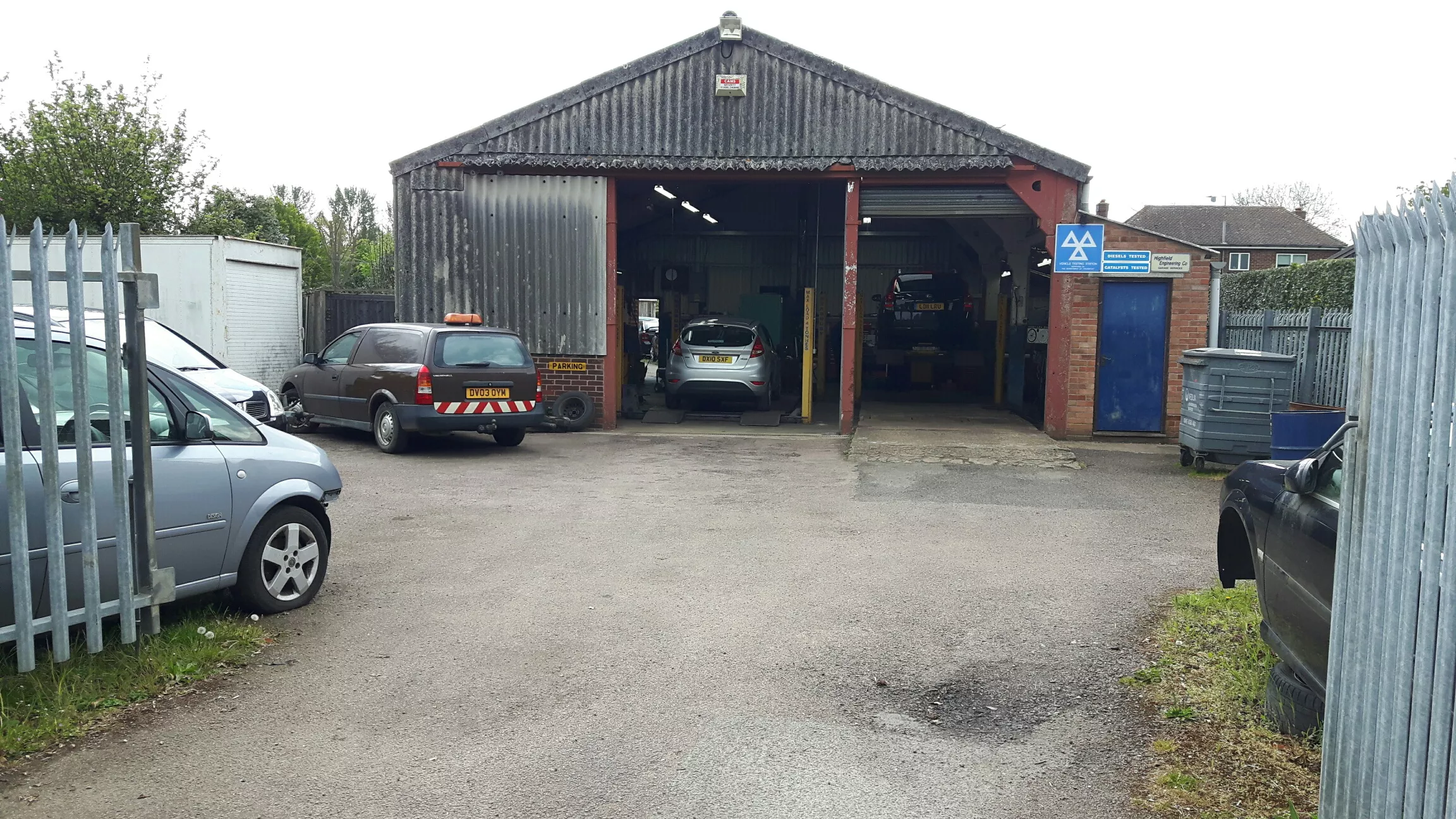 Approved Garages | HIGHFIELD ENGINEERING CO, FILBY'S GARAGE WILLINGTON