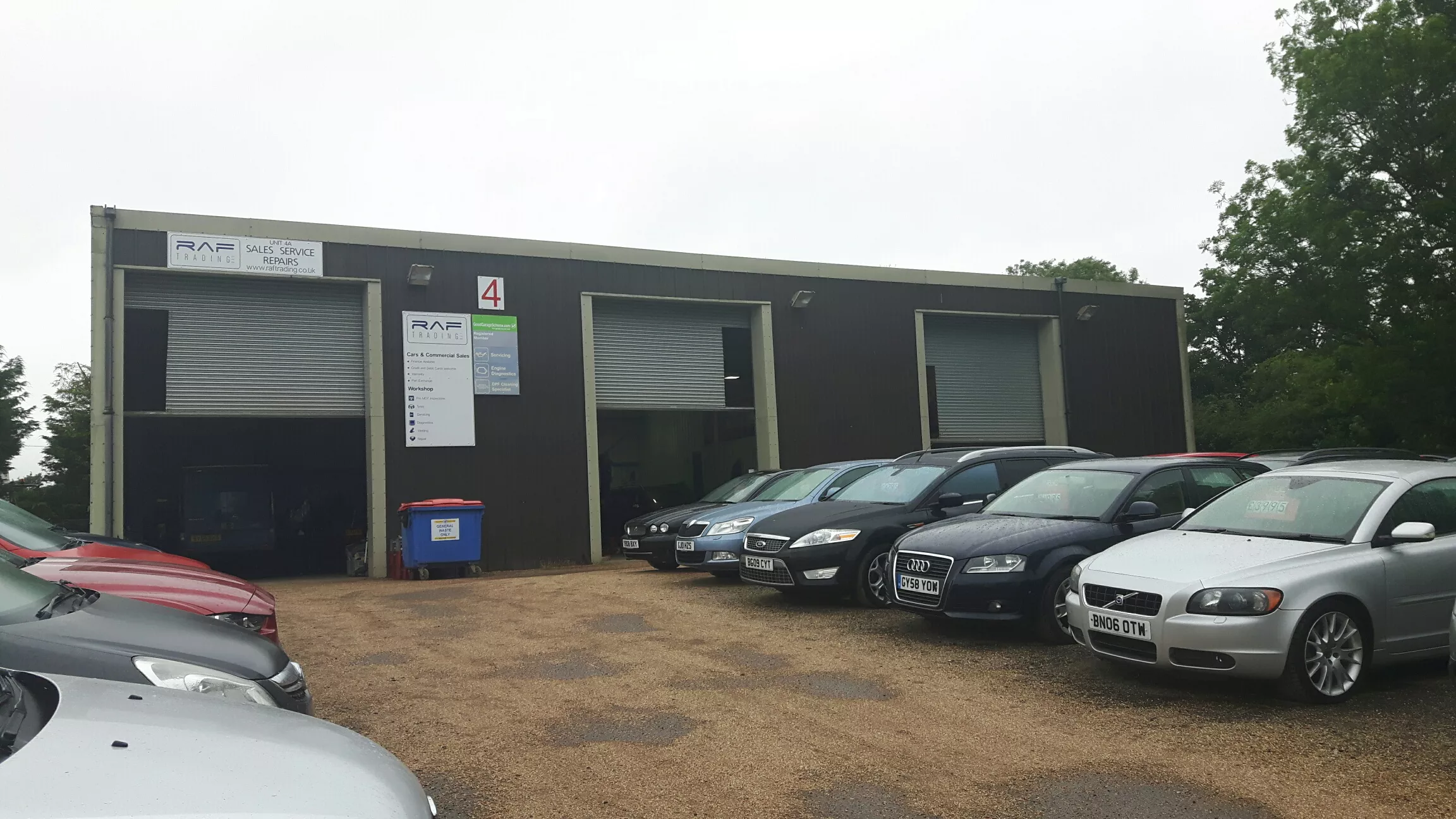 Approved Garages | RAF TRADING LTD