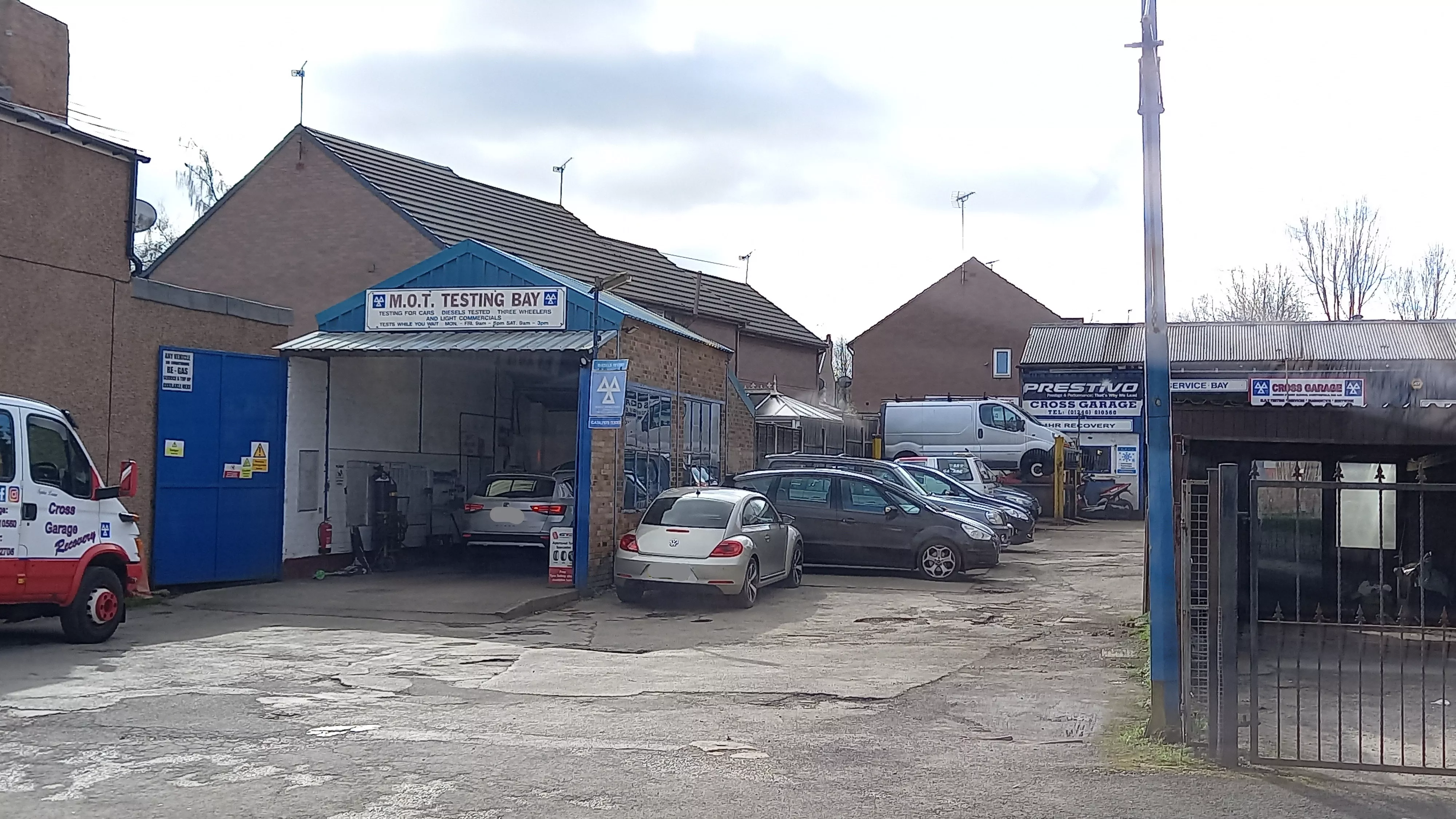Approved garages